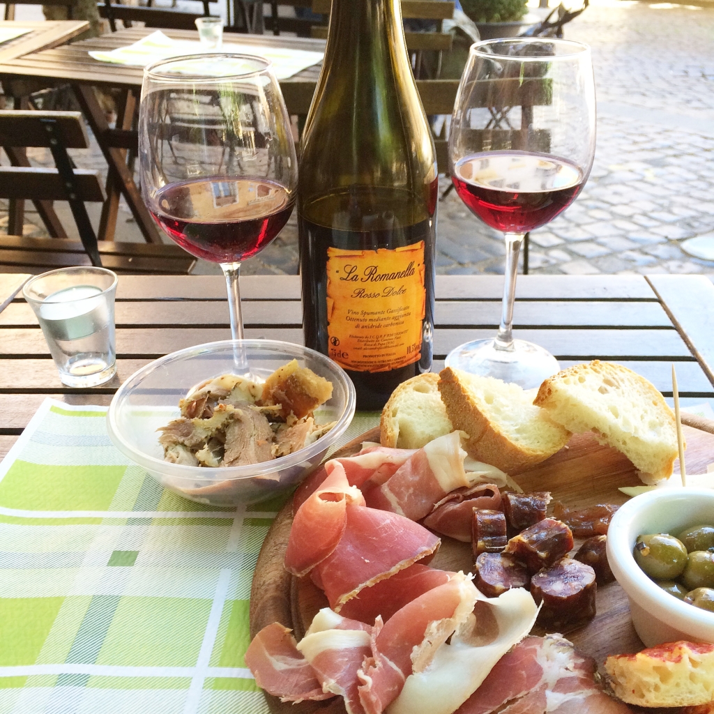 Romanella wine, Frascati Italy, porchetta, travel blogger Rome Italy ...