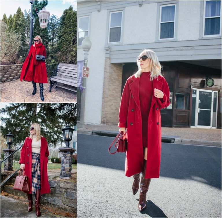 Red Coat Outfit Inspiration – Meagan's Moda