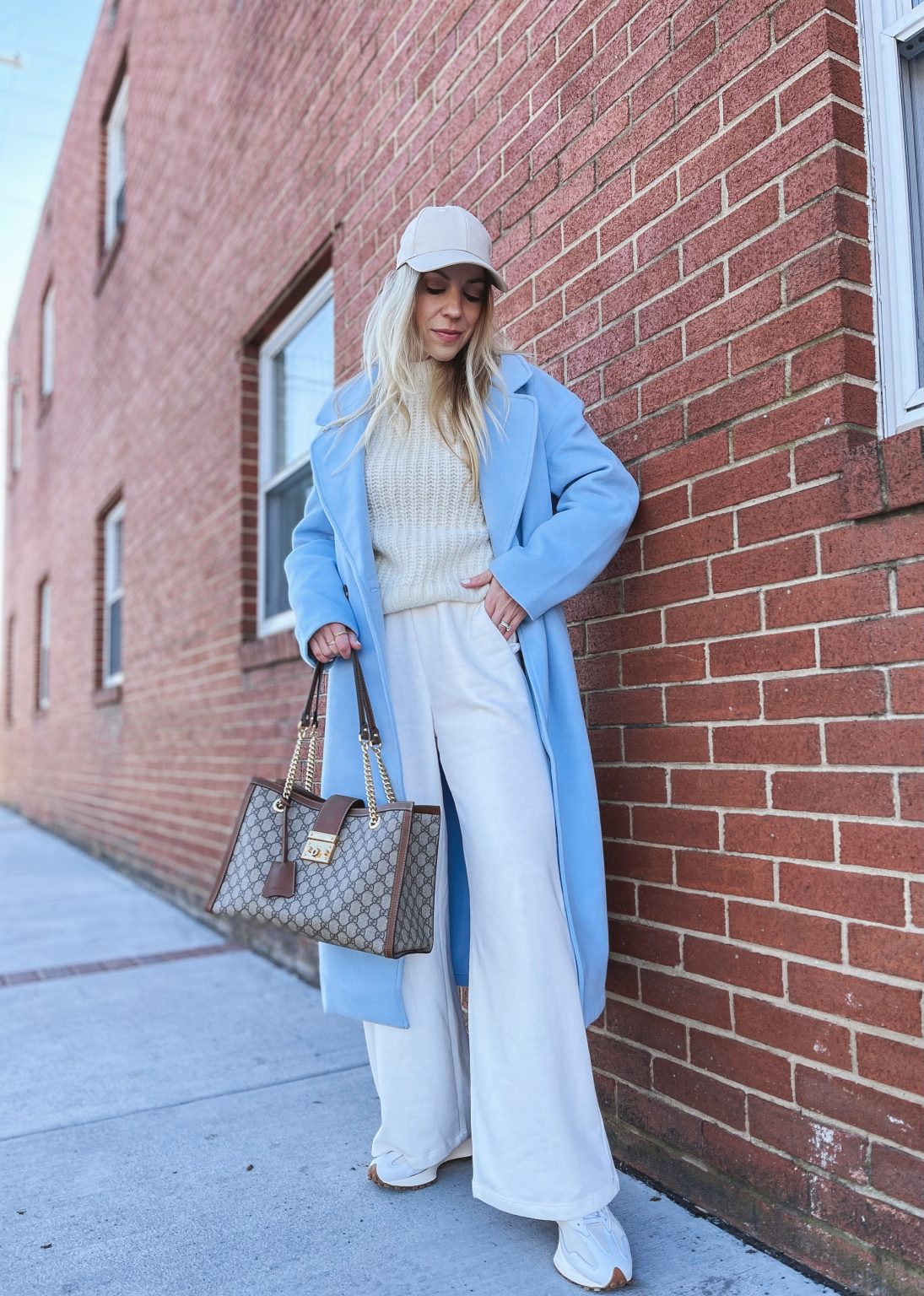 Transitional Style: 5 Ways to Wear a Baby Blue Coat into Spring ...